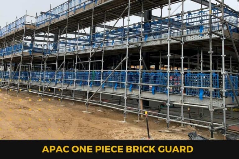 APAC Brick Guards Eliminate Hazards on Scaffold Sites - APAC