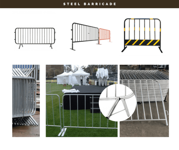 Steel Barricade - Your Site Safety Product Specialist | APAC